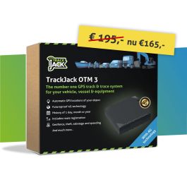 TrackJack OTM 3 - GPS tracker voor het traceren van vaar- en voertuigen